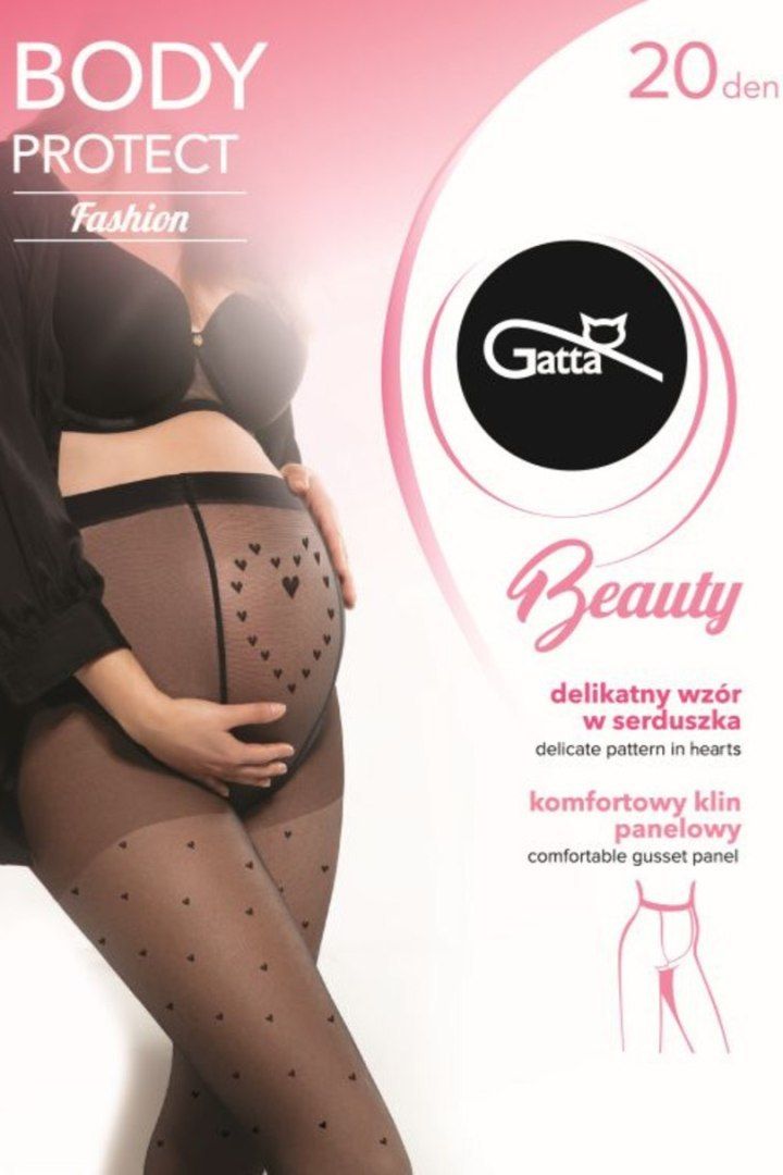 BODY PROTECT HEART – Unihop za trudnice sa srcima 20 DEN-a