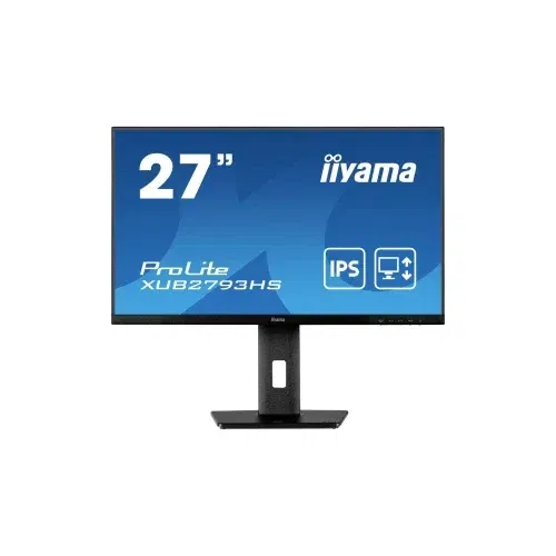 Iiyama XUB2793HS-B7 LED monitor 27 1920 x 1080 FHD 100 Hz IPS 300 cd 1300 1ms HDMI DP ( XUB2793HS-B7 )