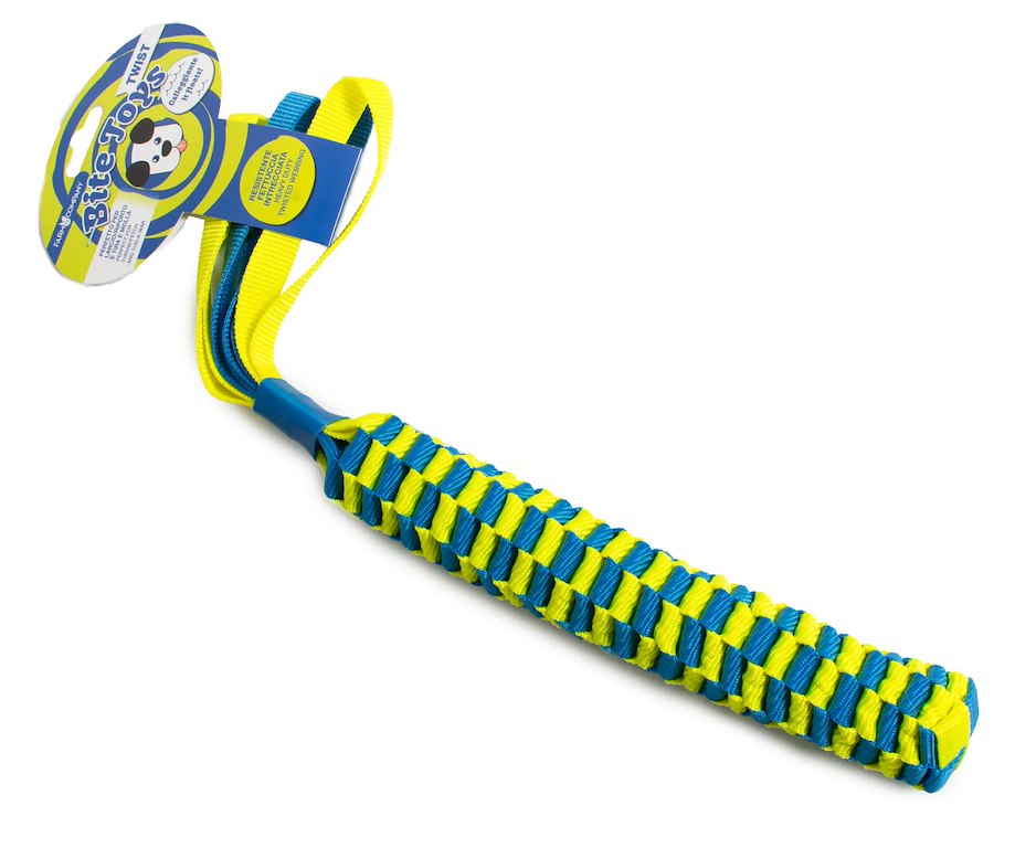 Farm Company Kanap za zube sa rukohvatom za velike pse M/ L, 40 cm, Žuto-zeleni