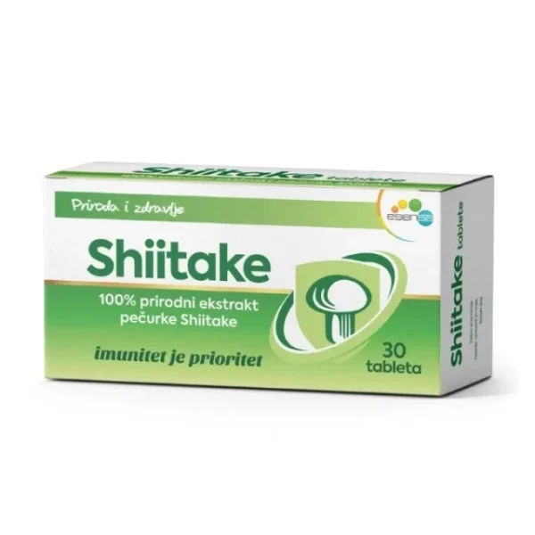 Shiitake tablete za podršku imunog sistema, 30kom Rok:11.2025.