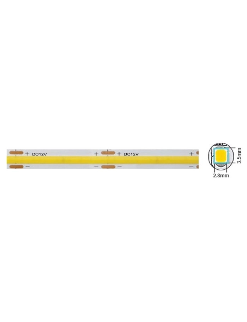 LED TRA 12W IP20 3000K COB 12V