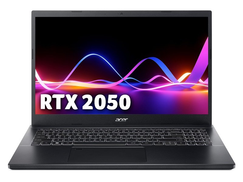 ACER GAMING ASPIRE7 A715-76G-59SF (BLACK) FHD IPS, I5-12450H, 32GB, 512GB SSD, RTX 2050 4GB, BC, FP (NH.QN4EX.005/32 // WIN 11 PRO)