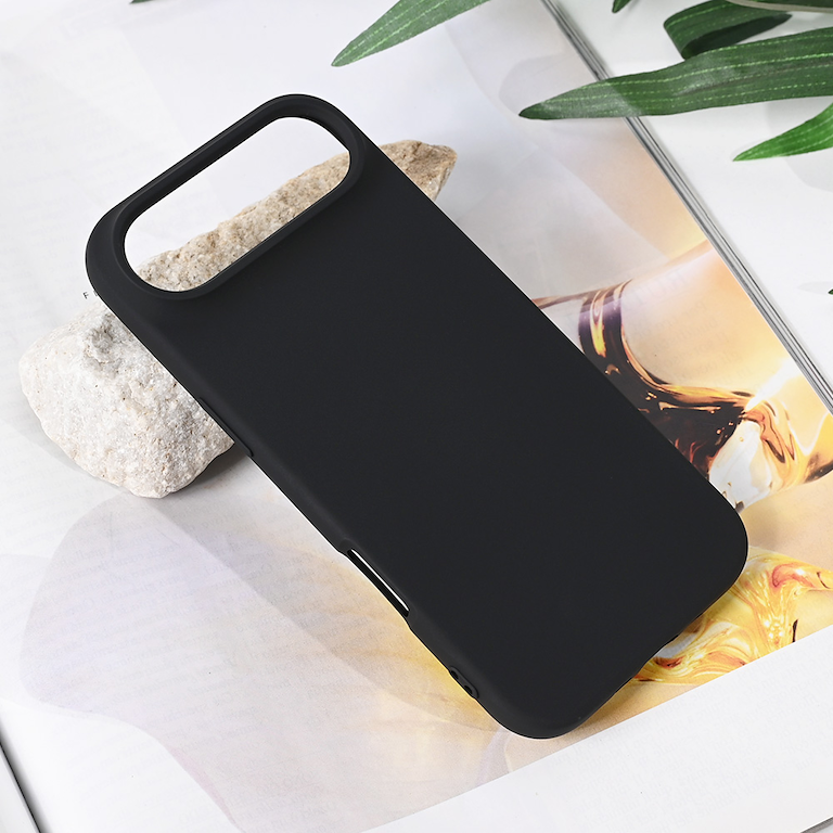 Zastitna maska (futrola) Teracell Soft Velvet - iPhone 17 Air crna