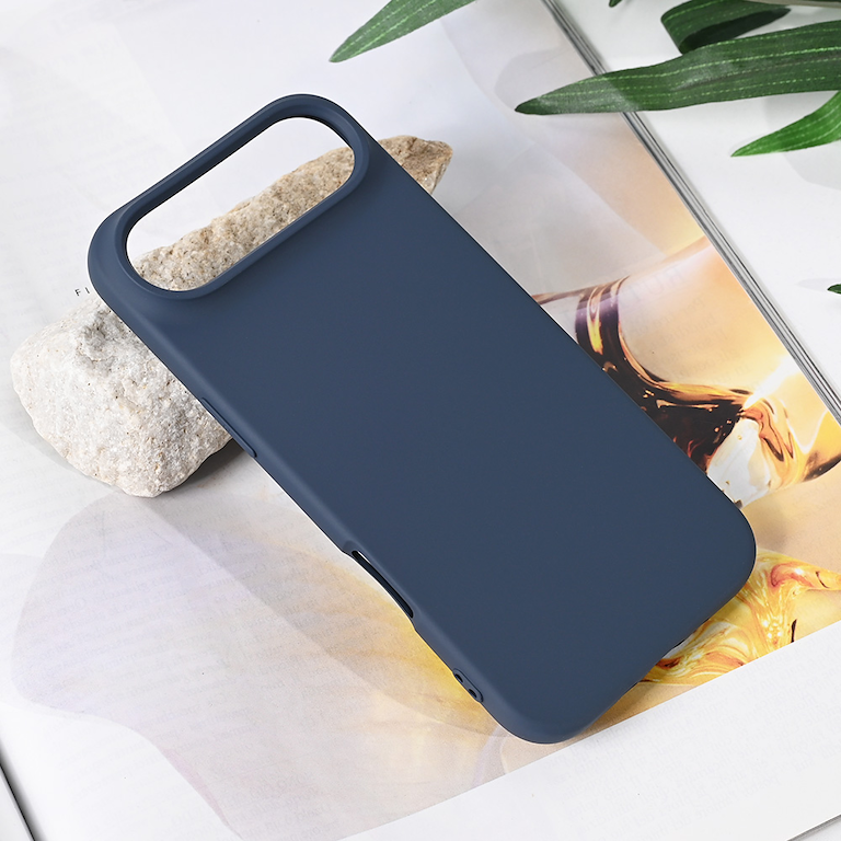 Zastitna maska (futrola) Teracell Soft Velvet - iPhone 17 Air tamno plava