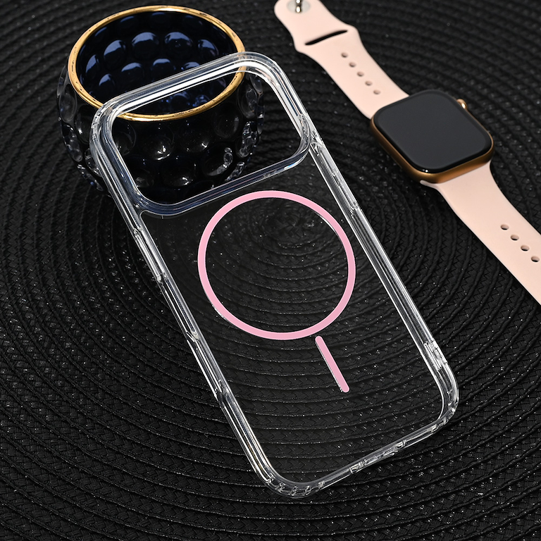 Zastitna maska (futrola) Magsafe Color Line - iPhone 17 Pro roze