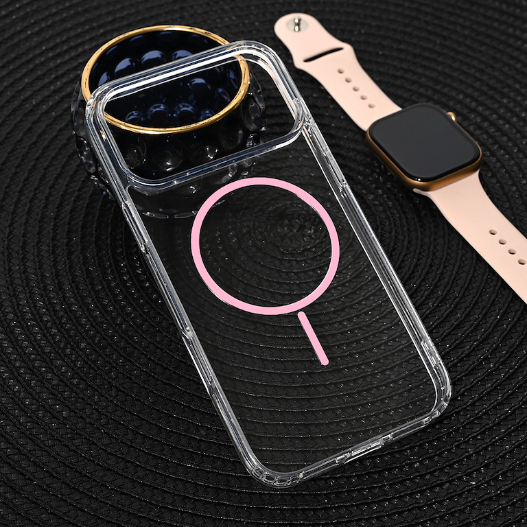 Zastitna maska (futrola) Magsafe Color Line - iPhone 17 Pro Max 6.9 roze
