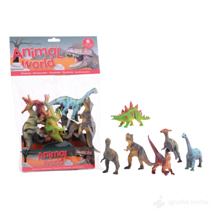 Animal World Dinosaurusi u kesi