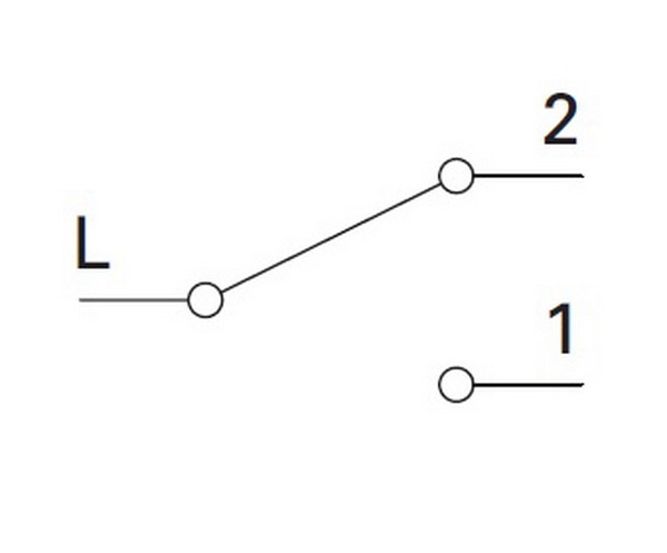 SKLOPKA NAIZ 16A 1M BELA