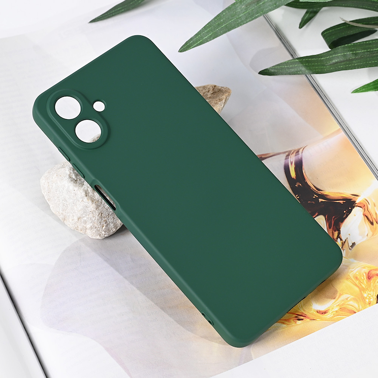 Zastitna maska (futrola) Teracell Soft Velvet - Samsung A075F Galaxy A07 tamno zelena