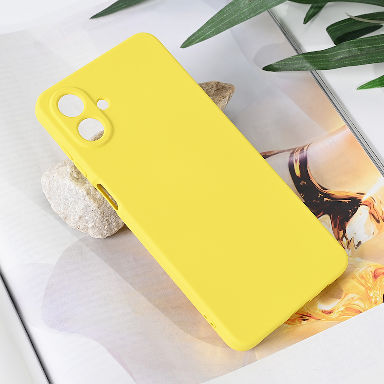 Zastitna maska (futrola) Teracell Soft Velvet - Samsung A075F Galaxy A07 zuta