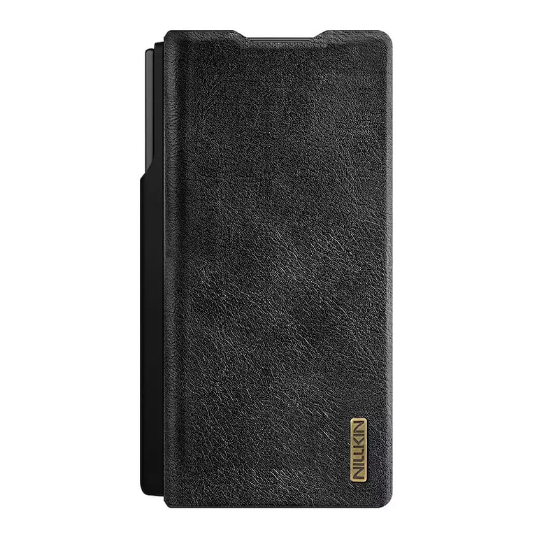 Zastitna maska (futrola) Nillkin Qin Pro Leather - Samsung F966B Galaxy Z Fold 7 crna (with pen)