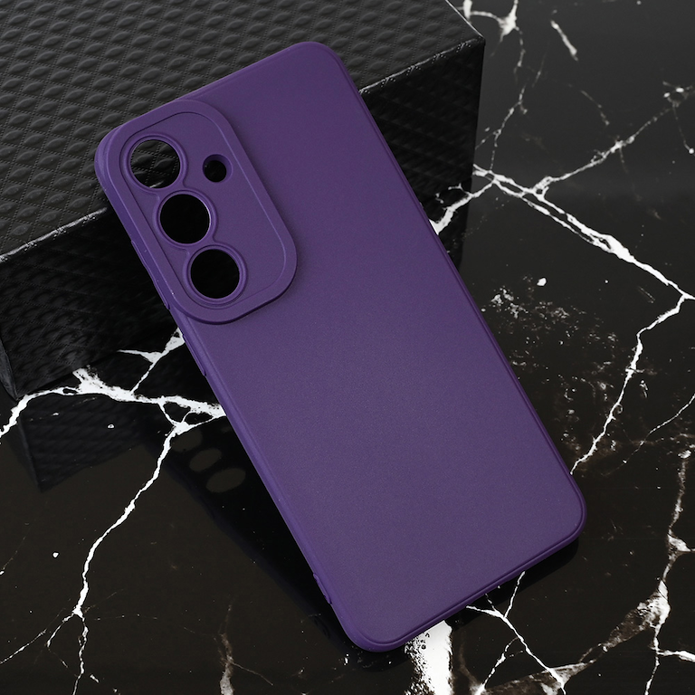 Zastitna maska (futrola) Teracell Giulietta - Samsung S731B Galaxy S25 FE mat tamno ljubicasta