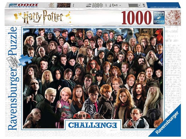 Ravensburger Puzzle 1000 delova - Hari Poter izazov 12000457