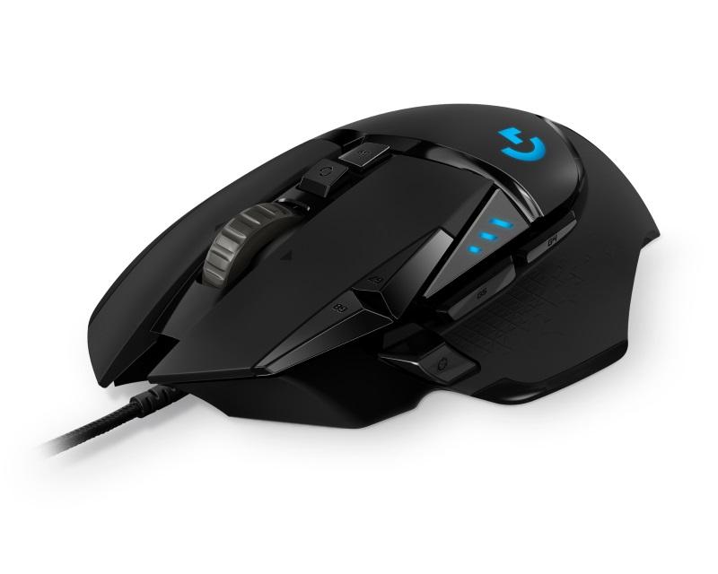 LOGITECH G502 HERO Gaming USB crni miš