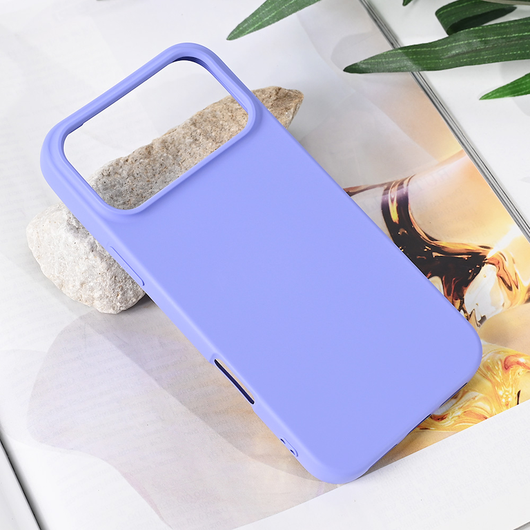 Futrola Teracell Soft Velvet za iPhone 17 Pro Max 6.9 ljubicasta