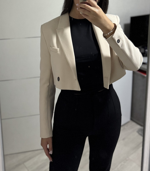 Zara cropped blazer/sako