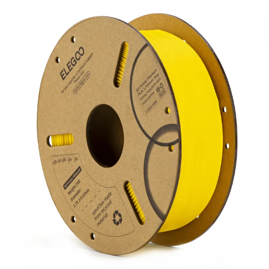 PLA Filament 1kg - Yellow