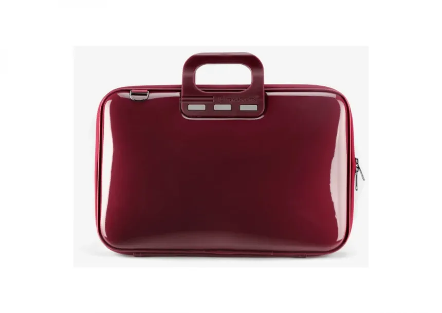 Torba BOMBATA Vernice 15,6/16 Borgogna Red
