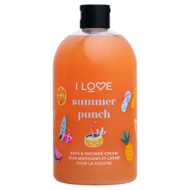 I LOVE Kremasti gel za tuširanje i kupka - Summer Punch