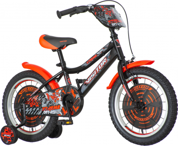 XTREME 16inch DEČIJI BICIKL CRNO SIVA BOJA