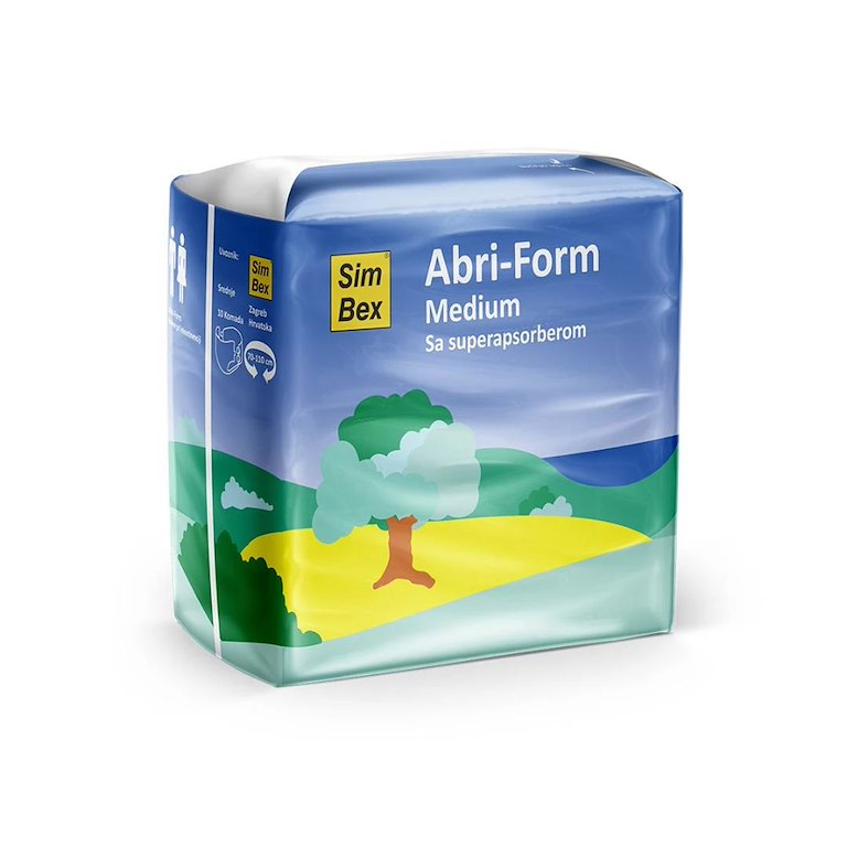 Abri Form Pelene Noćne MEDIUM 10 Komada