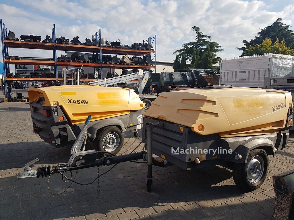 Atlas Copco XAS 97 mobilni kompresor