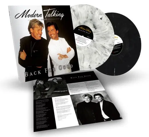 Back For Good (The 7th Album) (Black & White Marbled Vinyl)