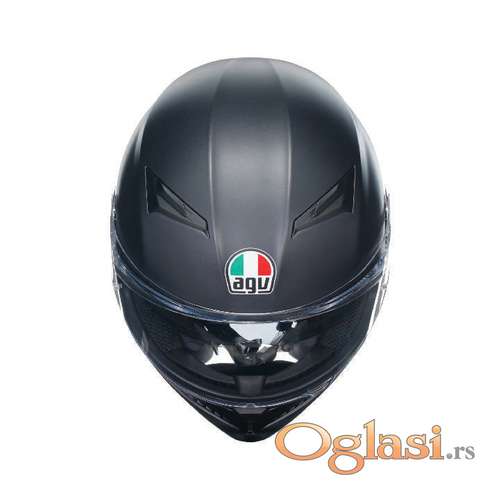 AGV K3 kaciga - mat crna
