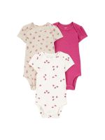 Carter's bodi za bebe devojčice - set od 3 kom.