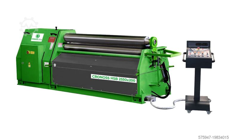2550x18 mm - 3 gornja hidraulična cilindra
CRONOSSTECH HSB 3R 2550X300
