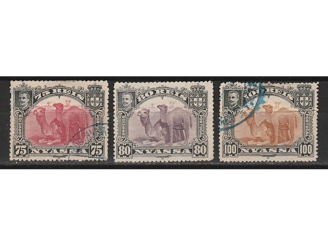Nyassa - 1901 - King Carlos I (camels)