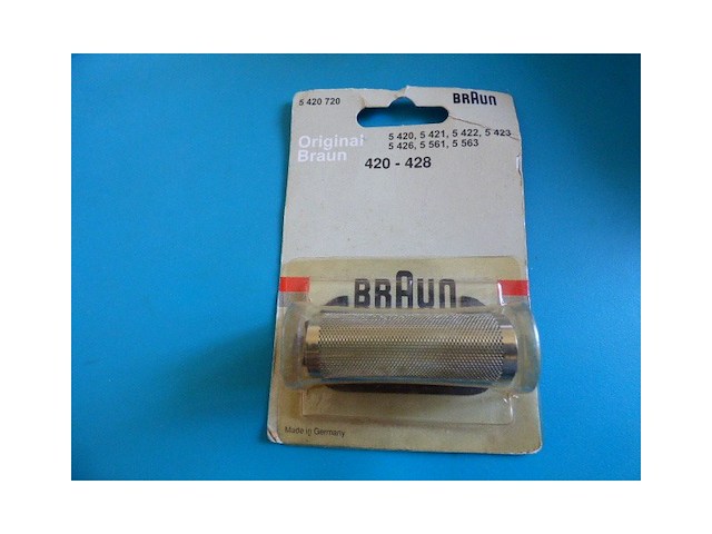 BRAUN 420-428 - nova mrežica za aparate za brijanje