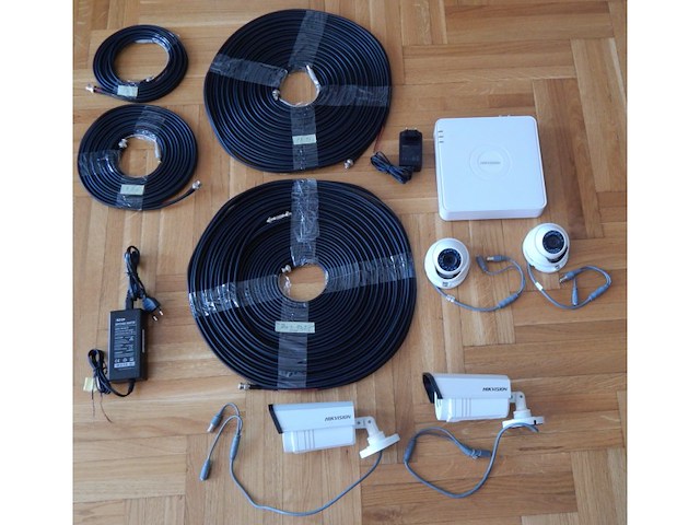 Video nadzor HIKVISION, 4 kamere i DVR , 1TB