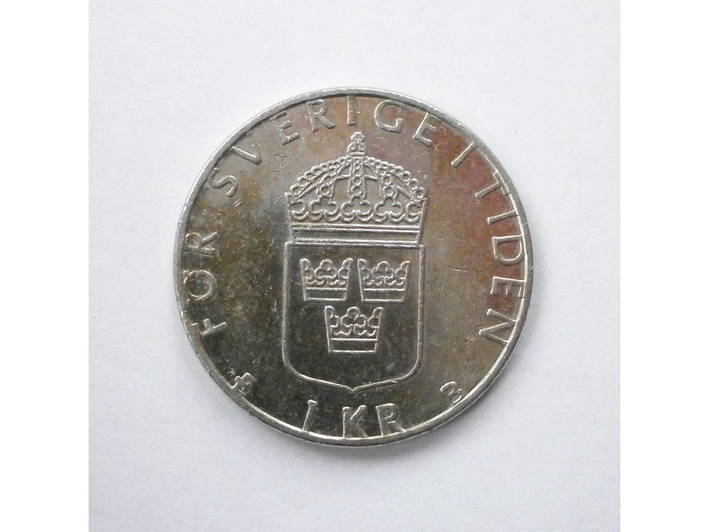 Švedska 1 kruna 1998