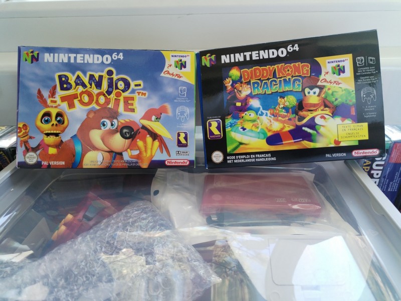 Nintendo 64 Banjo-Toie i Didy Kong Racing