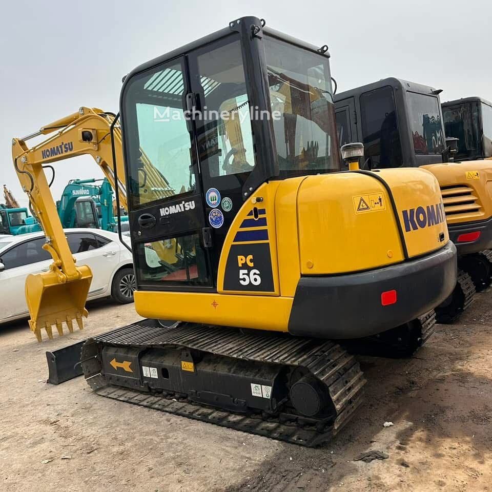 Komatsu PC56 midi bager