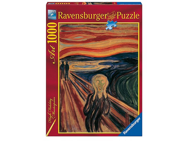 Ravensburger puzzle Art - Edvard Munch - The Scream - 1000 delova