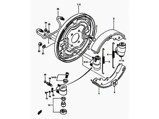 Susuki Smuraj SJ413 1.3B Set Opruga Prednjih Paknova 84