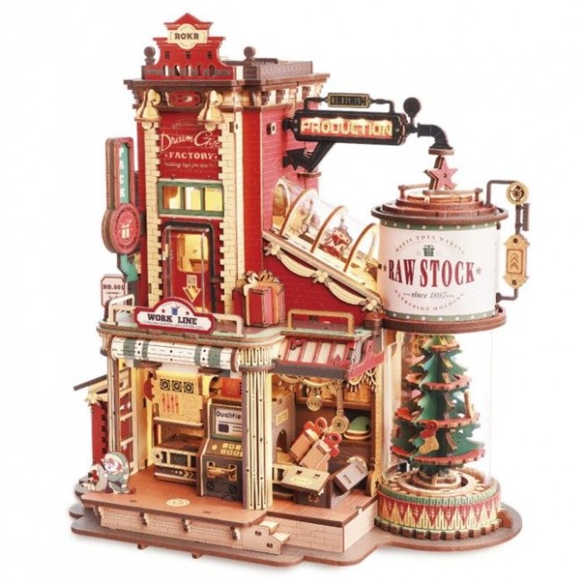 Robotime - Dream Gift Factory, 3D slagalica