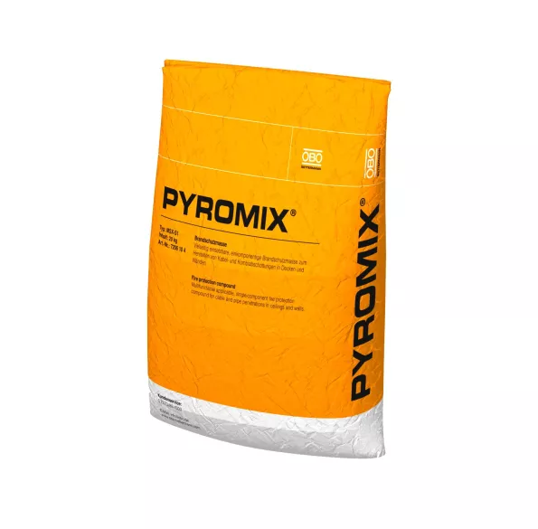 Prašak vatrootporna 20kg suvi malter PYROMIX OBO