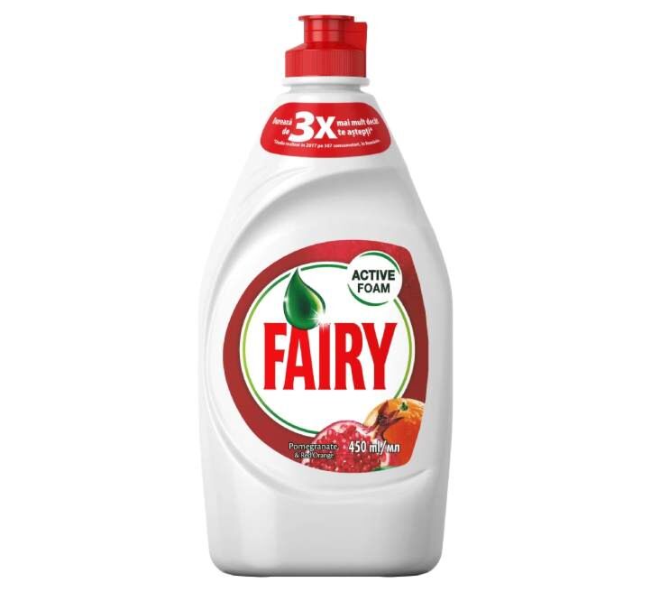 Fairy pomegranate & orange 450ml