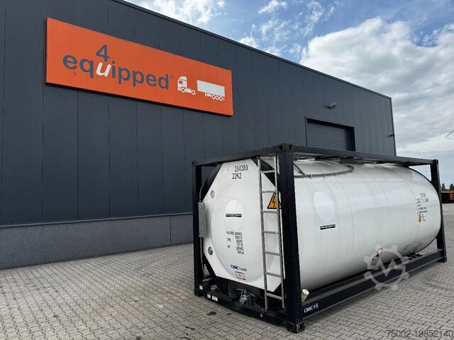 Tenk
CIMC TOP: 2022, 20FT ISO, 25.030L, L4BN, UN Portab...