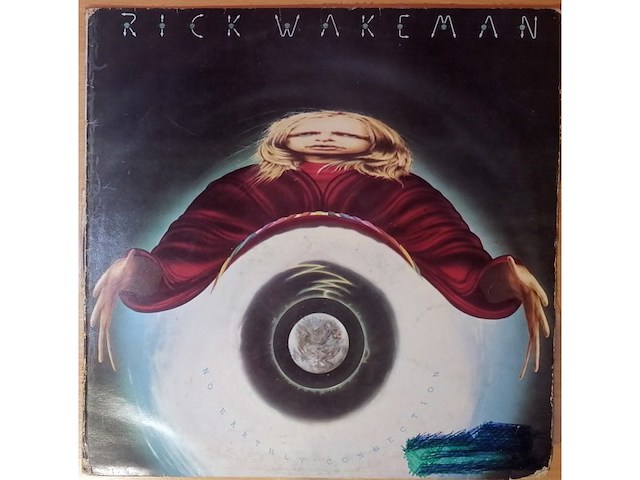 LP RICK WAKEMAN - No Earthly Connection (1976) VG/VG-
