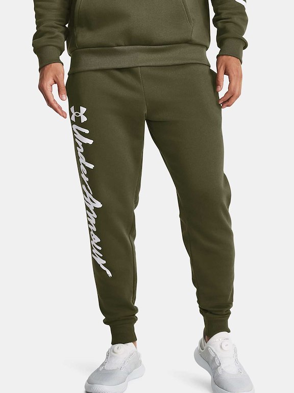 UNDER ARMOUR Muška donji deo trenerke Rival Fleece Graphic Jgrs