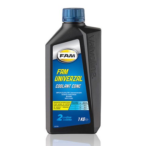 FAM UNIVERZAL COOLANT CONC 1L/1 EEE