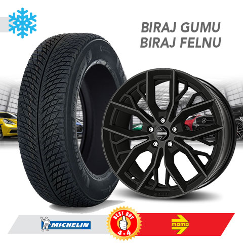 225/40 R18 SET Z MICHELIN + MOMO MAS MB 5/112