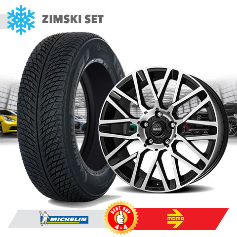 235/50 R19 SET Z MICHELIN + MOMO REV MB POL 5/112