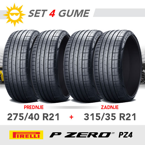 275/40 R21x2 + 315/35 R21x2 dot23 * PIRELLI PZ4-SET 4 GUME