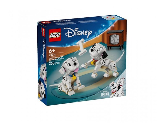 Lego Disney 43271 Lucky &; Penny 101 Dalmatians Puppies