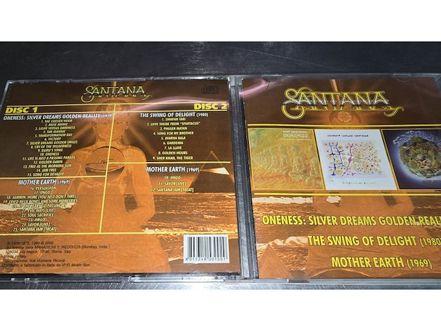 Santana, 3 albuma na 2CDa